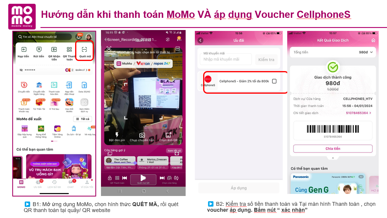 ƯU ĐÃI ĐỐI TÁC MOMO