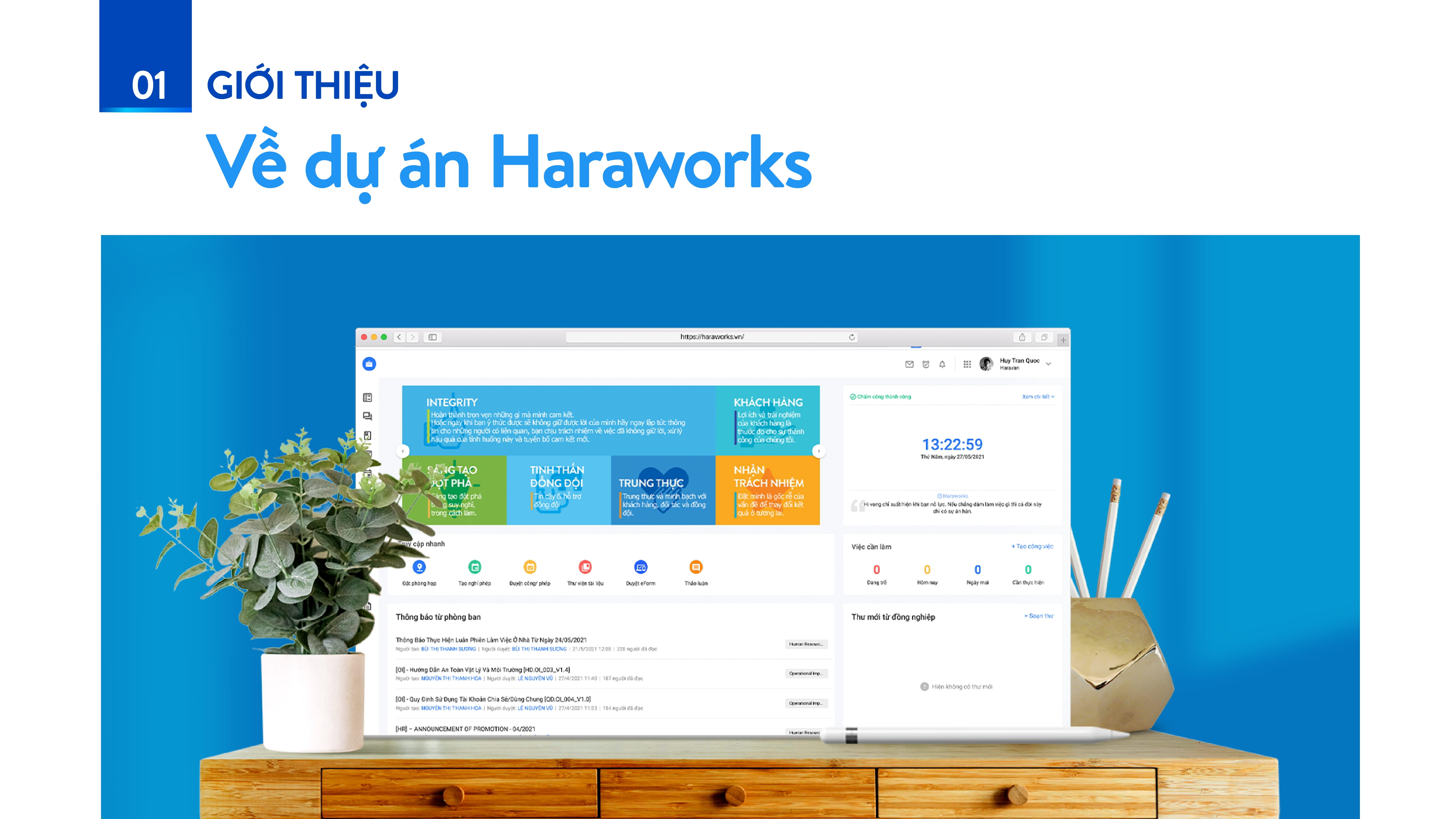 Haraworks - Giới thiệu